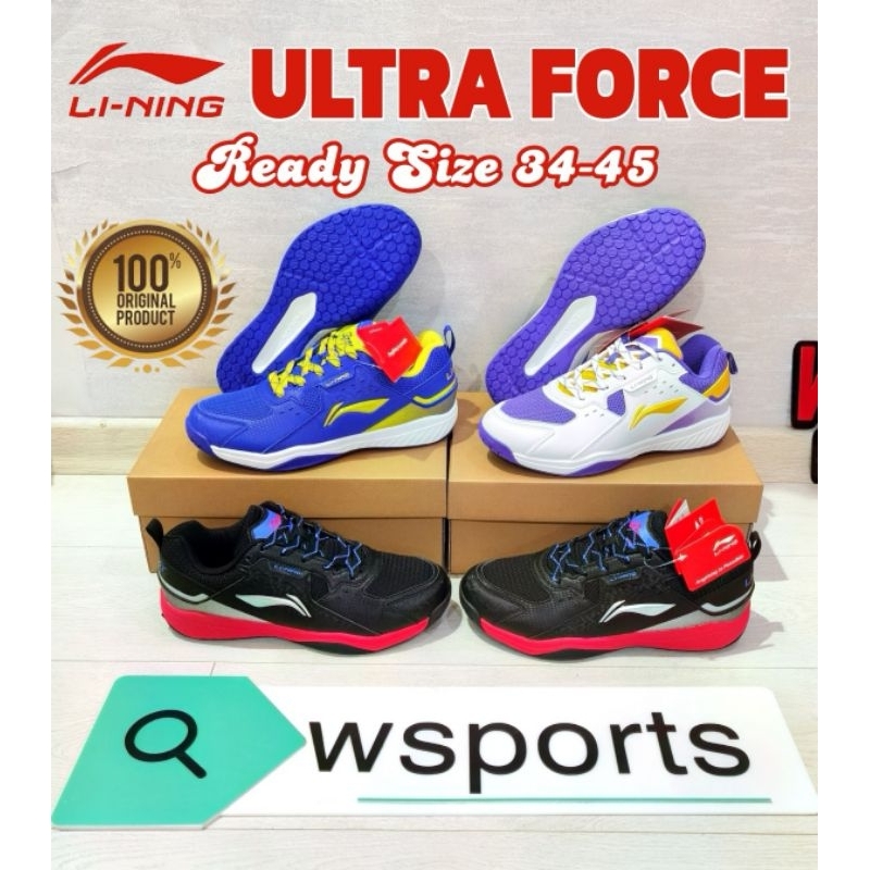 Jual Sepatu Badminton LiNing ULTRA FORCE Original | Shopee Indonesia
