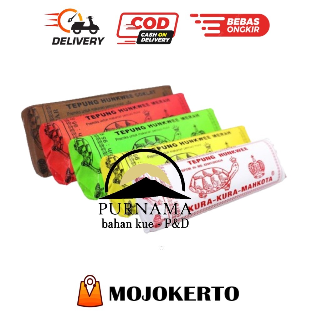 Jual HUNKWEE KURA KURA MAHKOTA MERAH KUNING HIJAU PUTIH COKLAT TEPUNG ...