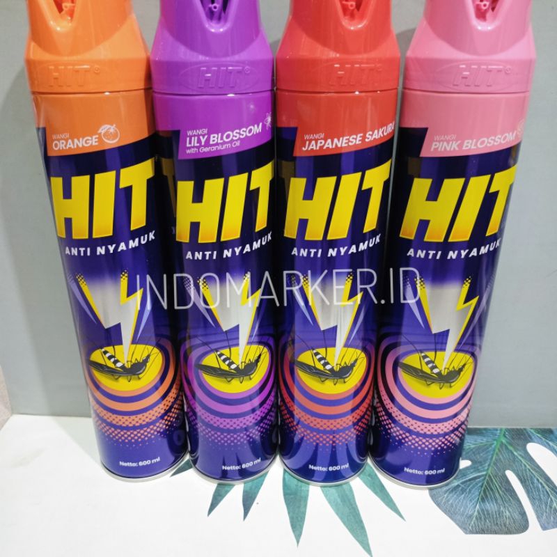 Jual INDOMARKET.ID /Obat nyamuk Hit 600ml/Hit/Hit spray/Hit semprot/Hit ...