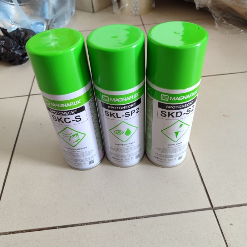 Jual Magnaflux Spotcheck Set 3 pcs Claner - Developer - penetrant | Shopee Indonesia