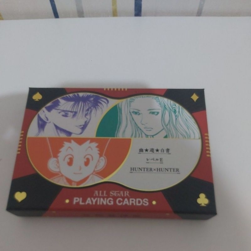Jual Playing cards Hunter x Hunter from Exhibition Yoshihiro Togashi | Shopee Indonesia