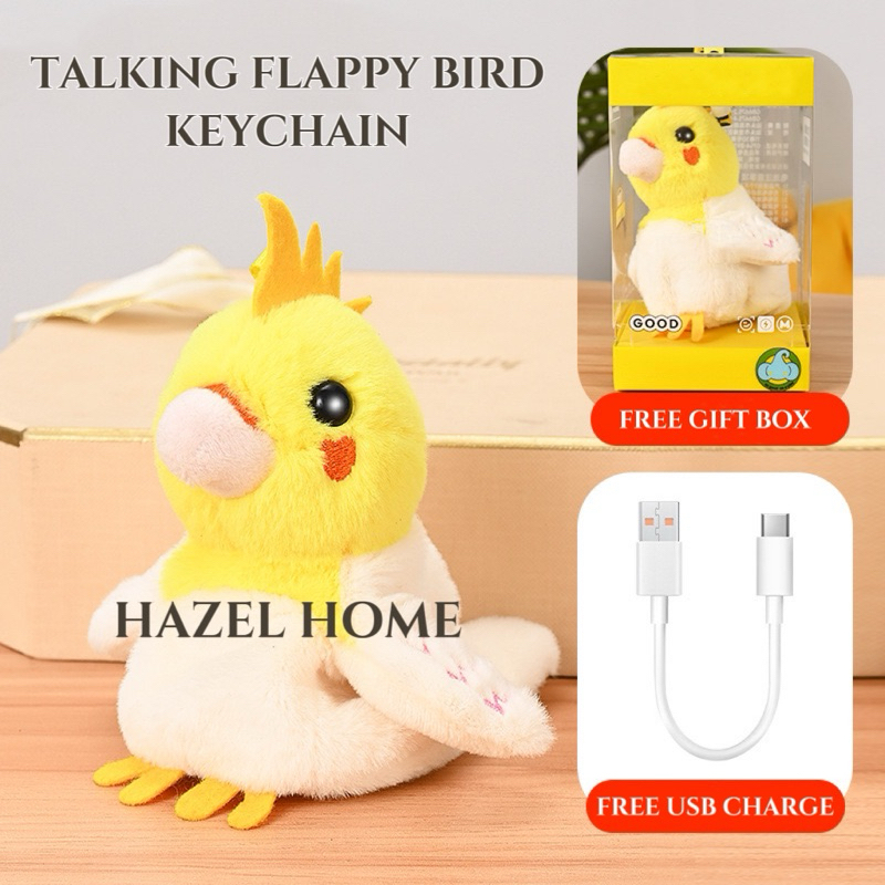 Jual [READY] UPSET DUCK TALKING FLAPPY BIRD KEYCHAIN | MAINAN BEBEK ...