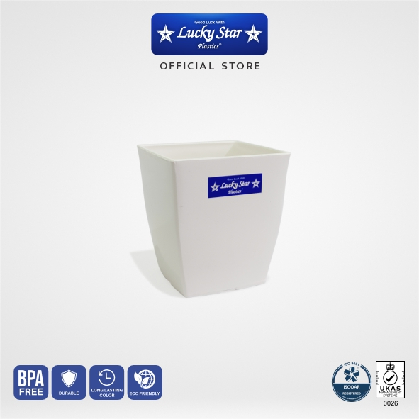 Jual Lucky Star - POT BUNGA PLASTIK / POT BUNGA SEGI MINIMALIS JAPAN ...