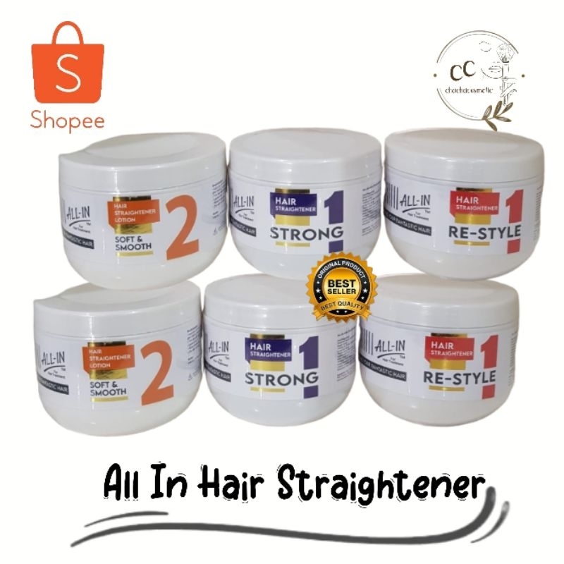 Jual All In Pelurusan Re Style Step 1/Gel Step1/Cream Step2 500gr ...