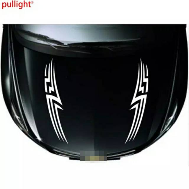 Jual Stiker cutting bumper sticker cap Mobil depan Toyota avanza stiker ...