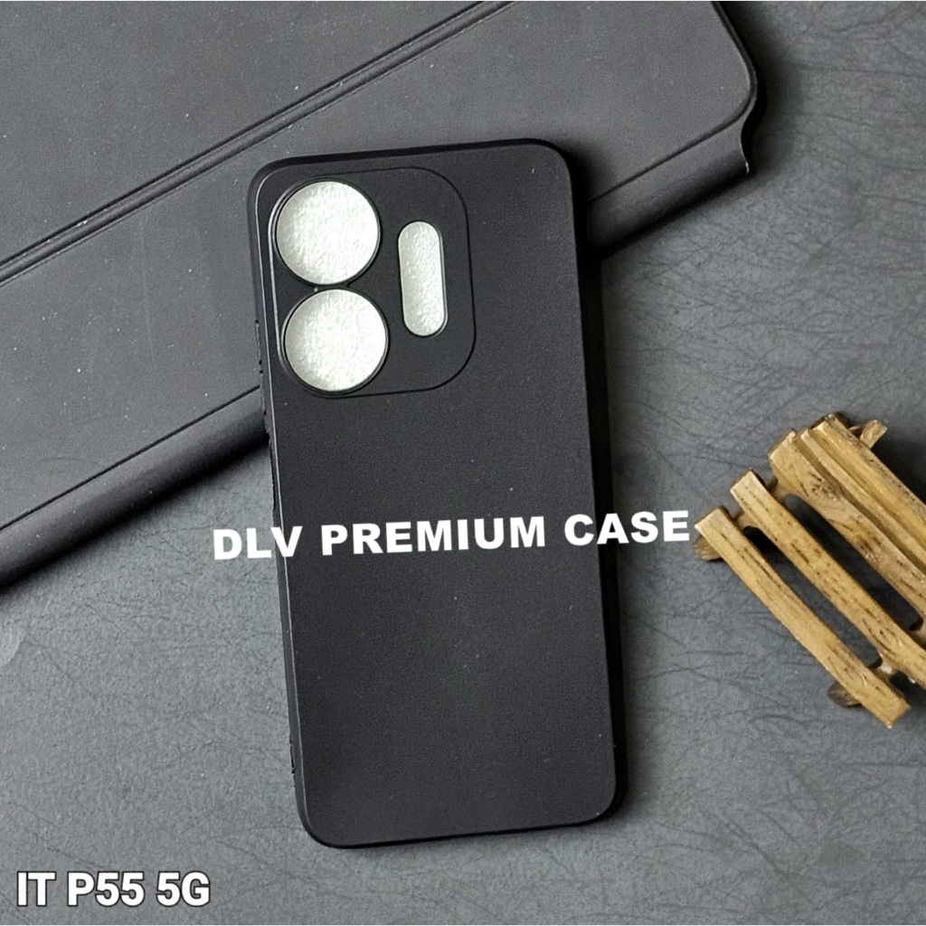 Jual ITEL P55 5G MACARON BLACK PREMIUM SOFT CASE BLACK ITEL P55 5G ...