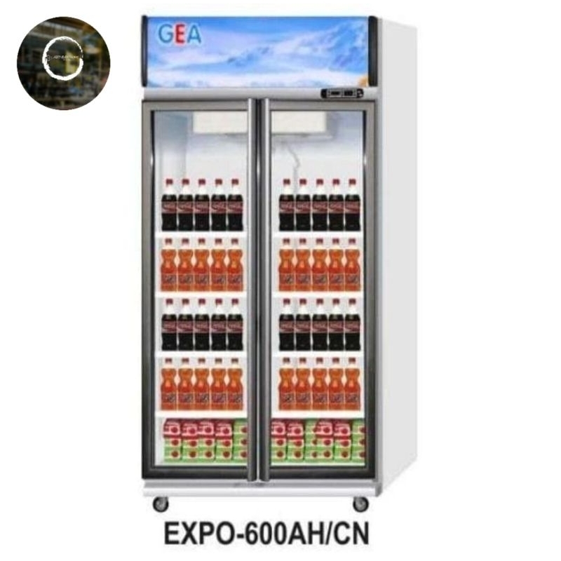 Jual Showcase 2 Pintu GEA EXPO 600 AH/CN-600ah/cn Display Cooler 575 L ...
