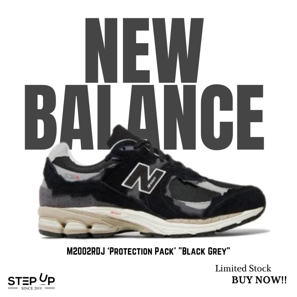 Jual Sepatu New Balance 2002R ‘Protection Pack’ "Black Grey" (M2002RDJ ...
