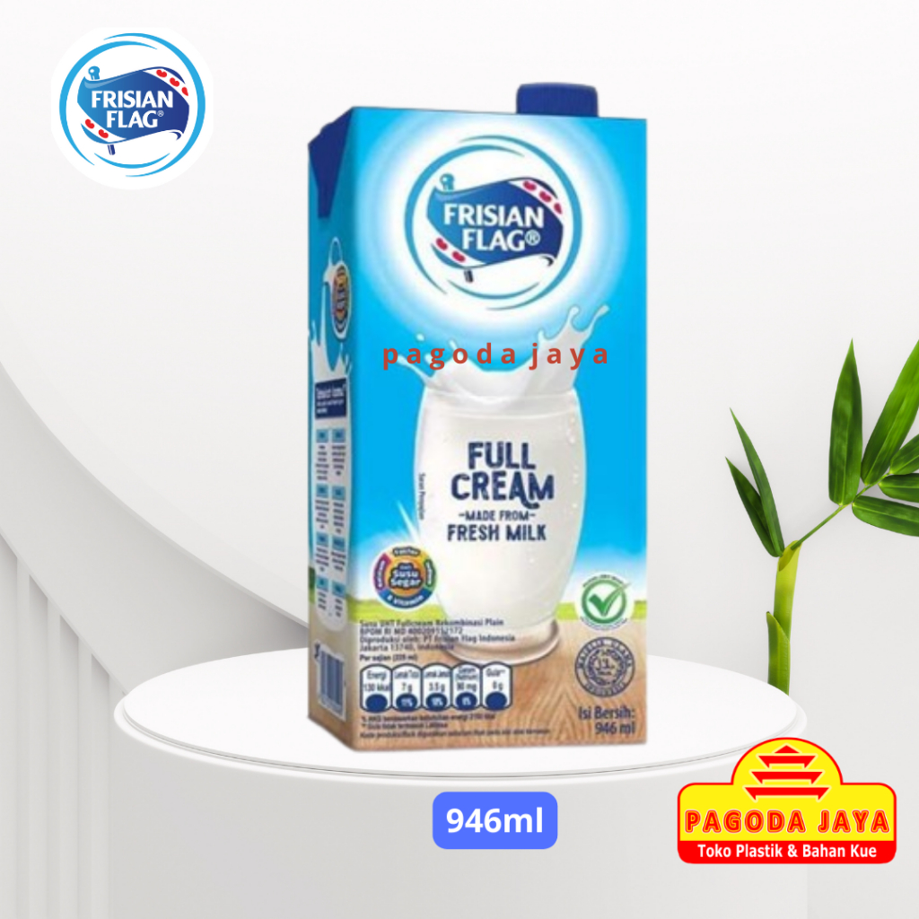 Jual Frisian Flag UHT Full Cream 946ml | Shopee Indonesia