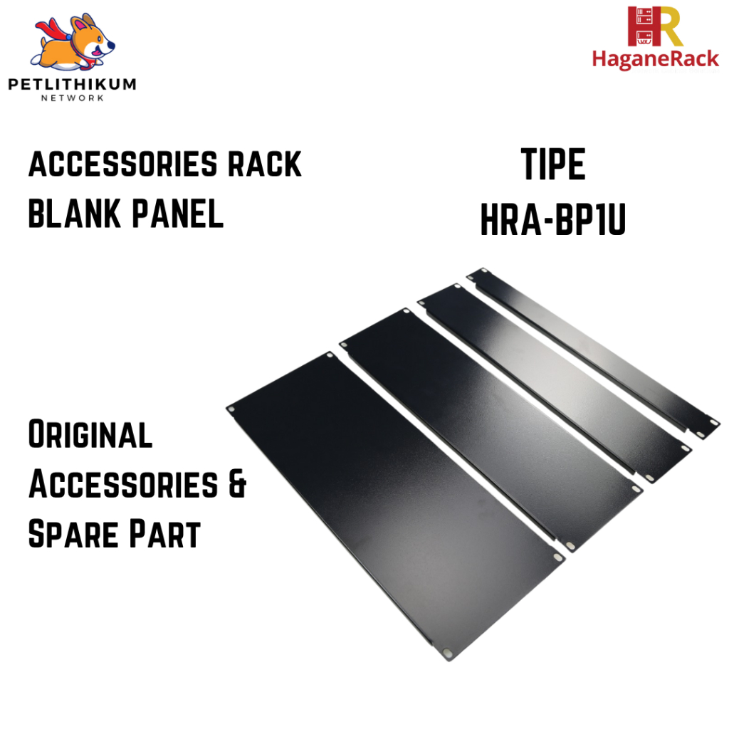 Jual RACK SERVER BLANK PANEL 1U - RACK ACCESSORIES RACK SERVER ...