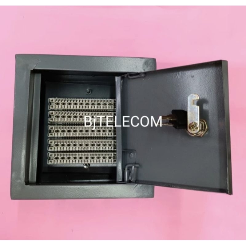 Jual BOX MDF TELEPON 50 PAIR LENGKAP LSA DAN BMFNYA , BAHAN PLAT BESI ...