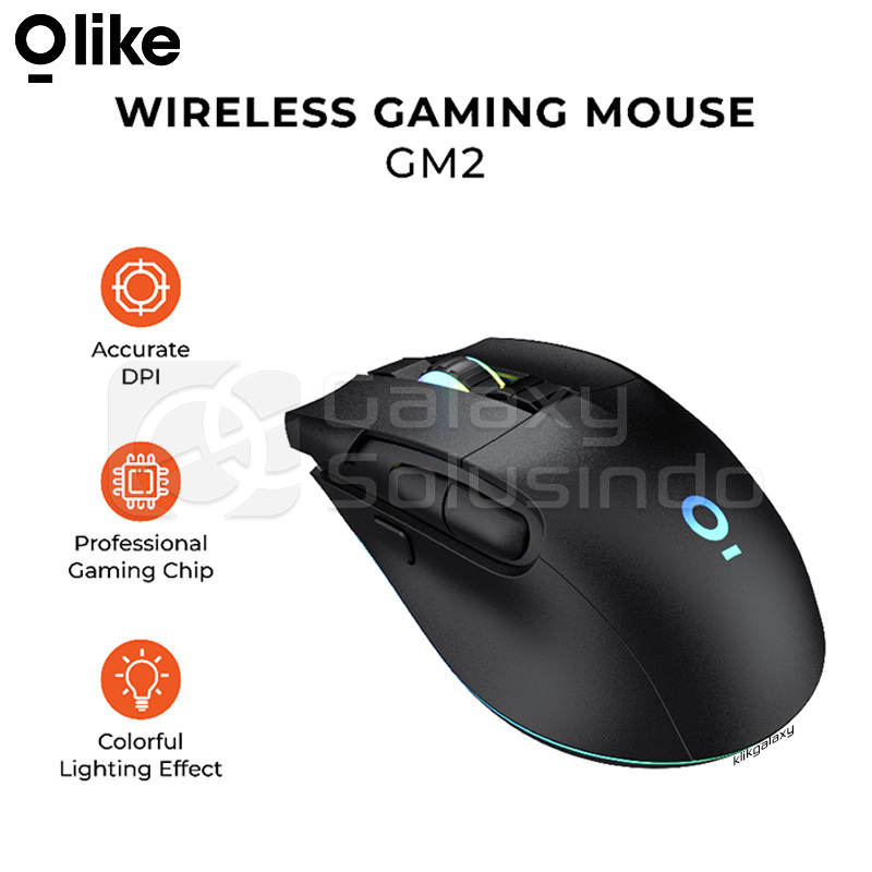 Jual OLIKE GM2 Procharge Wireless Gaming Mouse | Shopee Indonesia