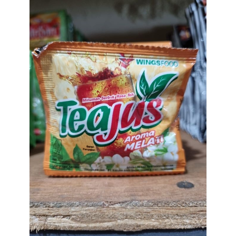 Jual TEA JUS RASA MELATI RENCENG ISI 10 PCS | Shopee Indonesia