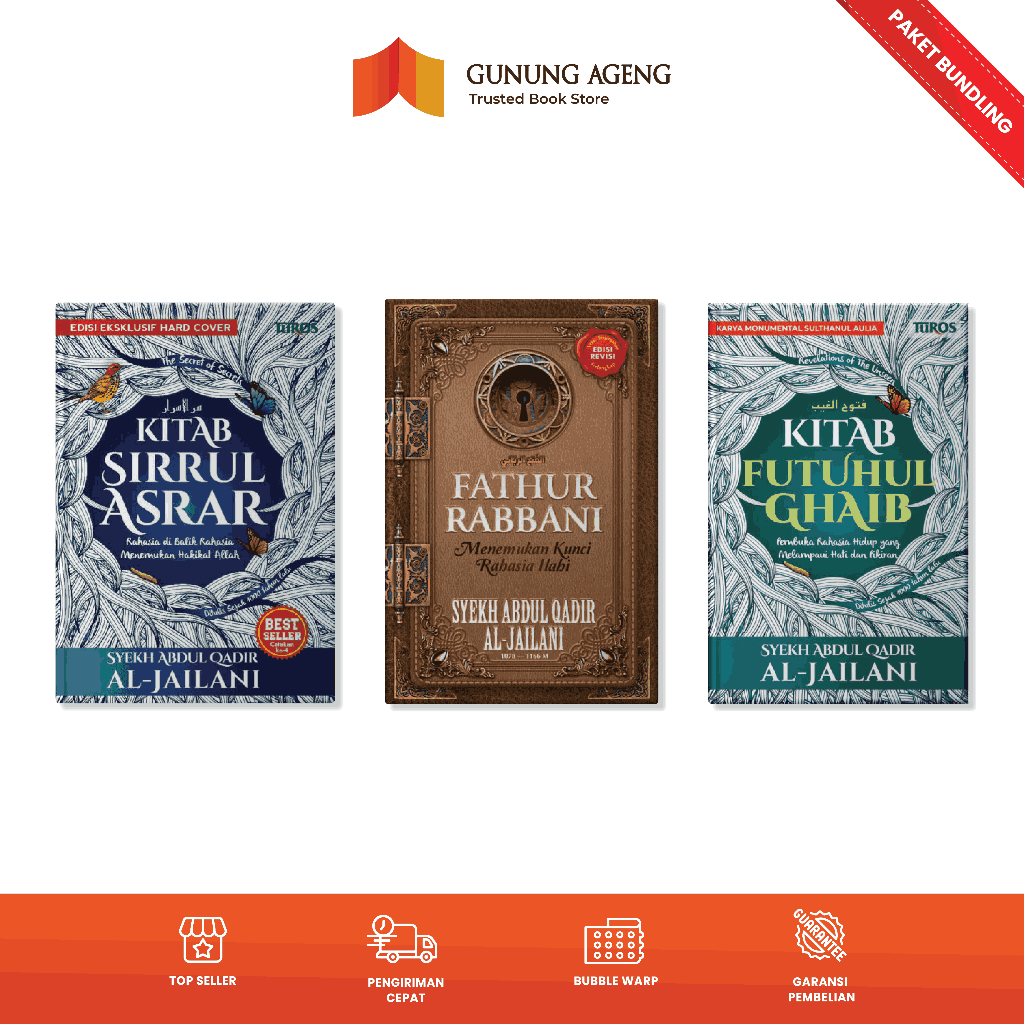 Jual Turos Pustaka - BD-105 - Bundling Kitab Futuhul Ghaib HC, Sirrul ... Jual Turos Pustaka - BD-105 - Bundling Kitab Futuhul Ghaib HC, Sirrul ...