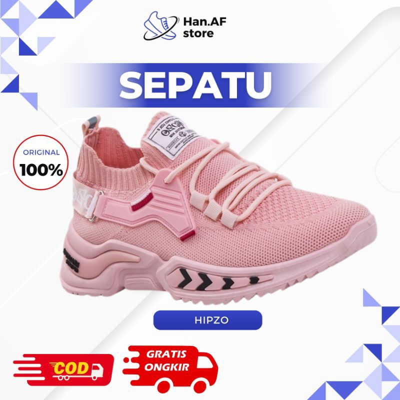 Jual Sepatu Wanita Original 100% Hipzo J1 Sepatu Running Olahraga Senam ...