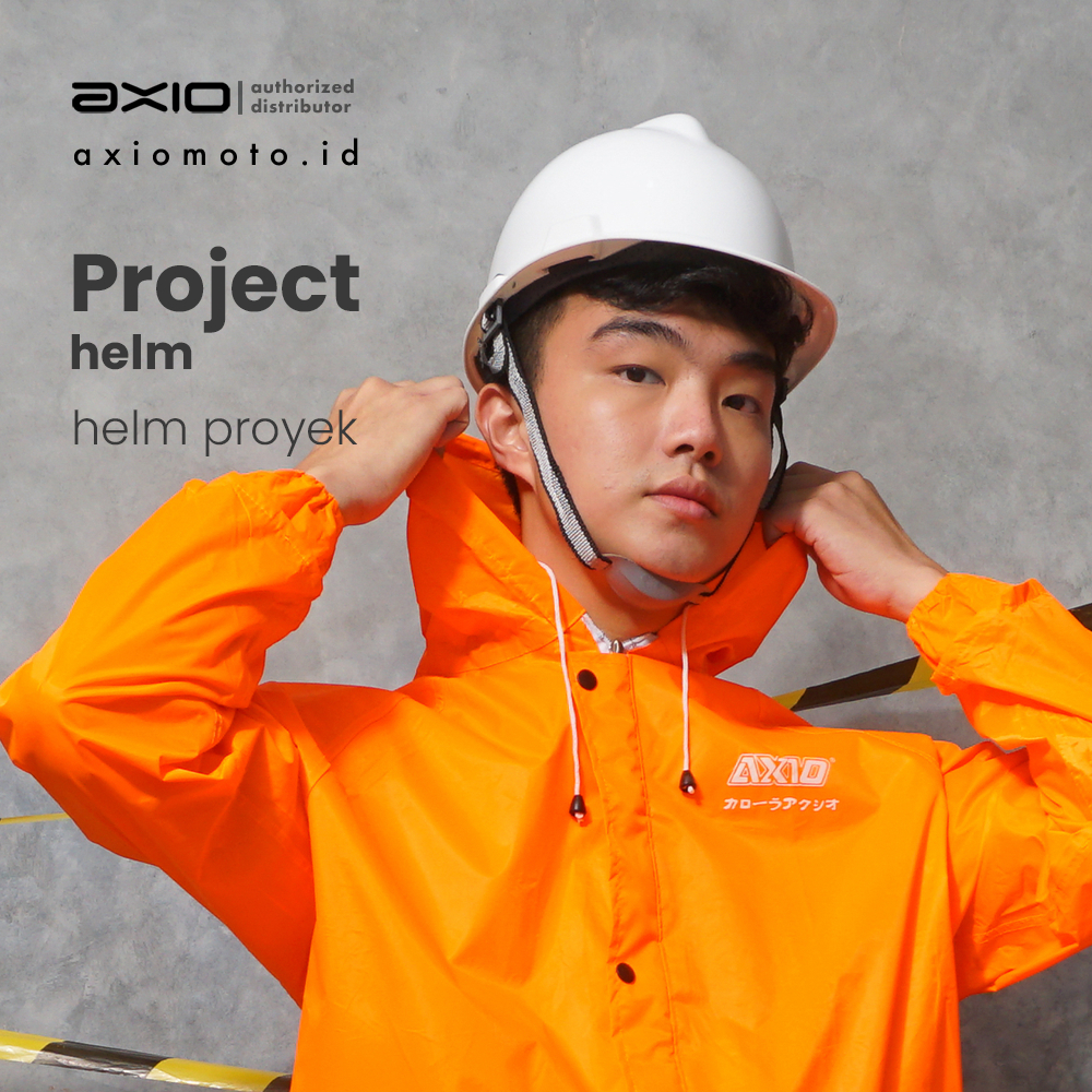Jual AXIO Helm Proyek Keselamatan Kerja Safety Helmet Pelindung Kepala Perlengkapan Safety ...