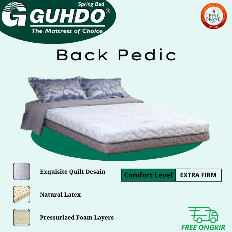 Jual Kasur Springbed Guhdo Back Pedic (mattras only) | Shopee Indonesia