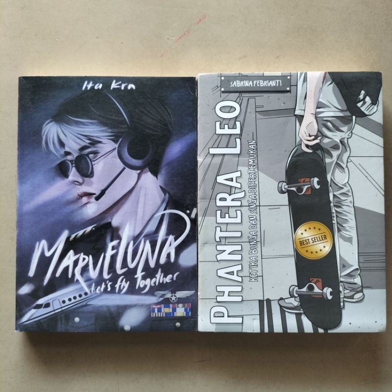 Jual PAKET ISI 2 NOVEL WATTPAD / MARVELUNA / PHANTERA LEO / SURAT YASIN ...