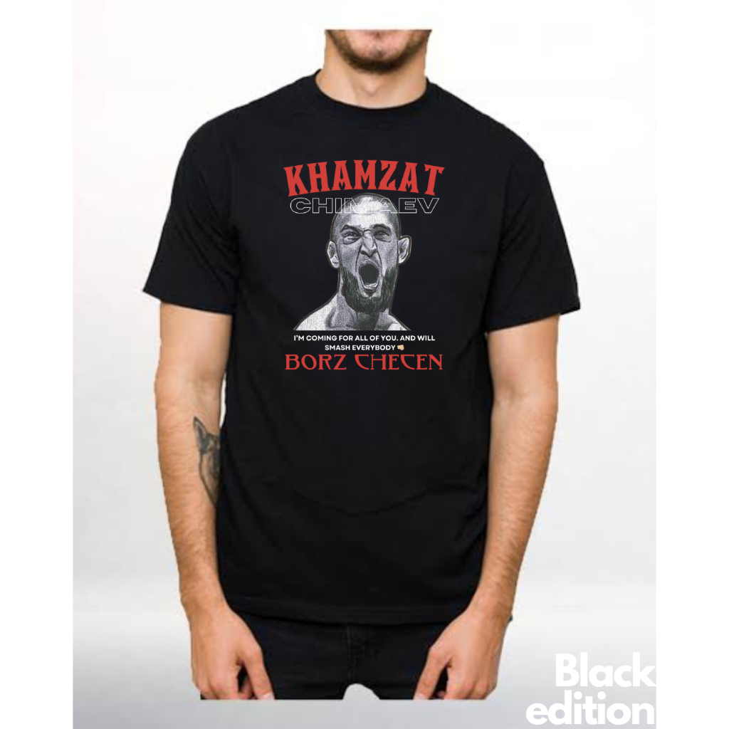 Jual kaos khamzat Chimarev ufc premium | Shopee Indonesia
