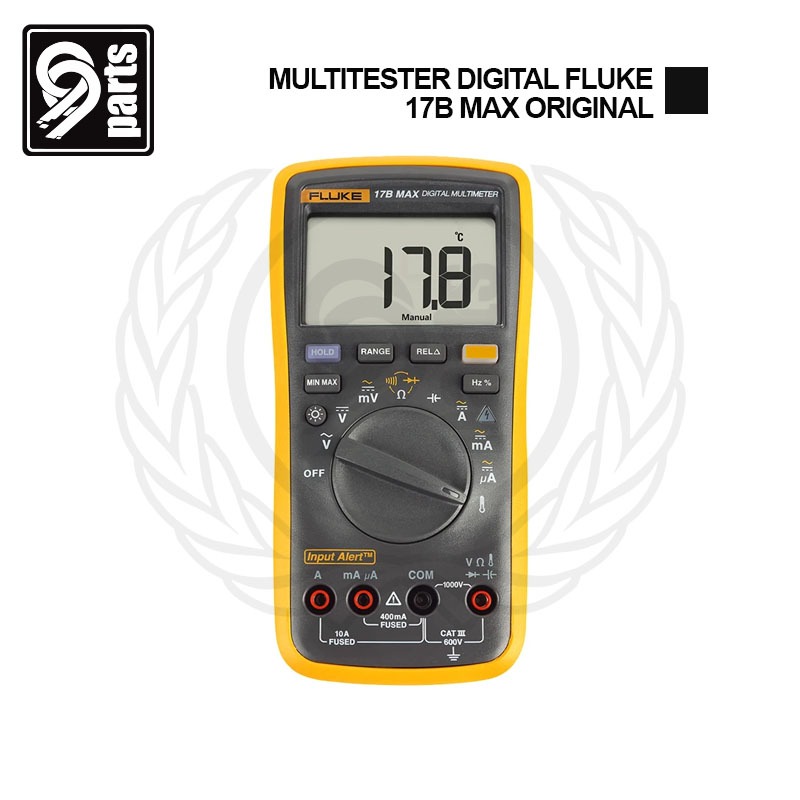 Jual Multitester Digital Fluke 17B Max Original / Avometer Digital ...