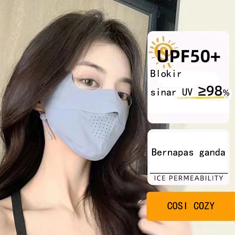 Jual COSI COZY Multifungsi Masker Wajah Anti Ultraviolet Matahari UPF50+ Masker | Shopee Indonesia