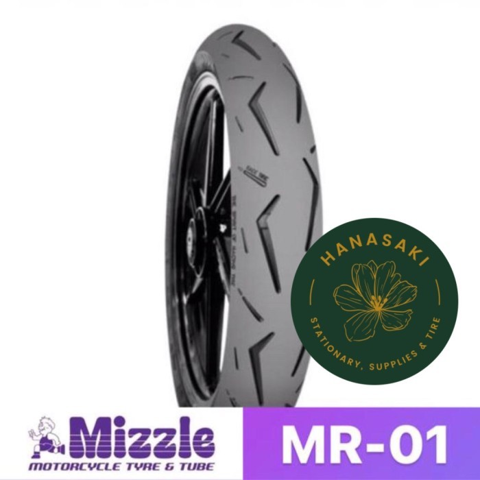 Jual Ban Motor MIZZLE MR-01 ( MR01 ) 100/80-14 ( Tubeless ) Matic Road ...