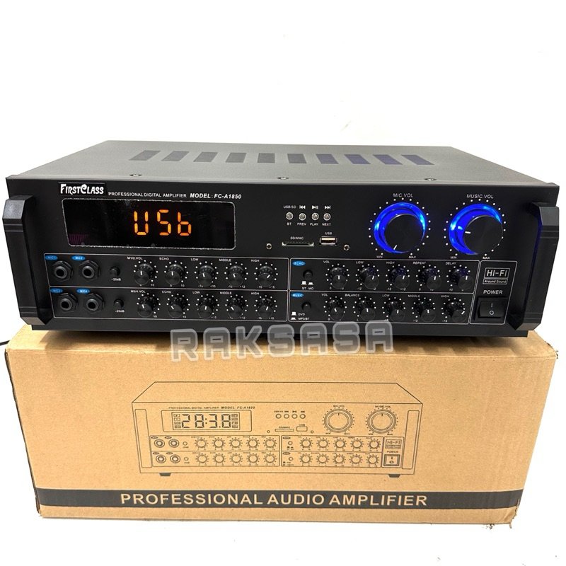 Jual Power amplifier Firstclass FCA1850 original firstclass fc a1850 (BISA COD) | Shopee Indonesia