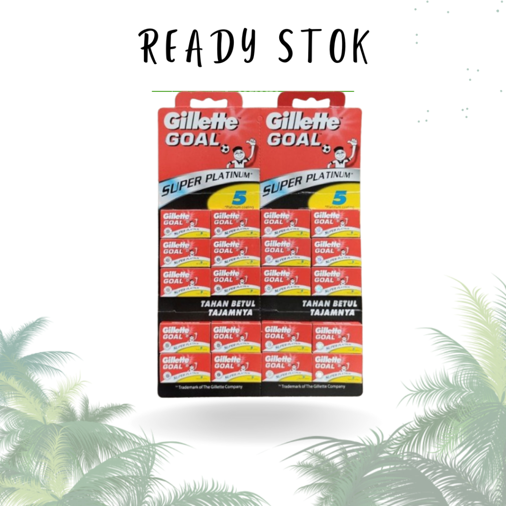 Jual GILLETTE GOAL SILET PLATINUM (PACK) | Shopee Indonesia