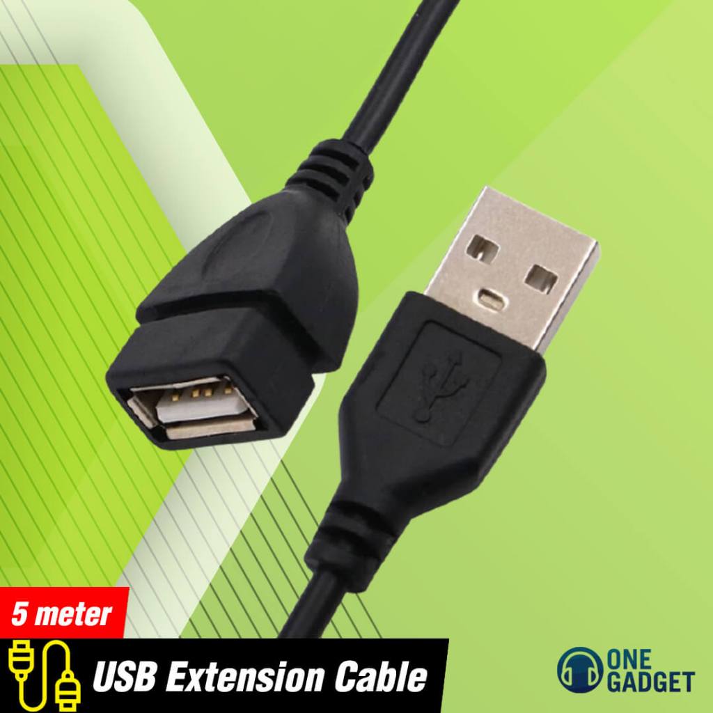 Jual Perpanjangan Kabel USB 2.0 Male to Female Extension Sambungan USB ...
