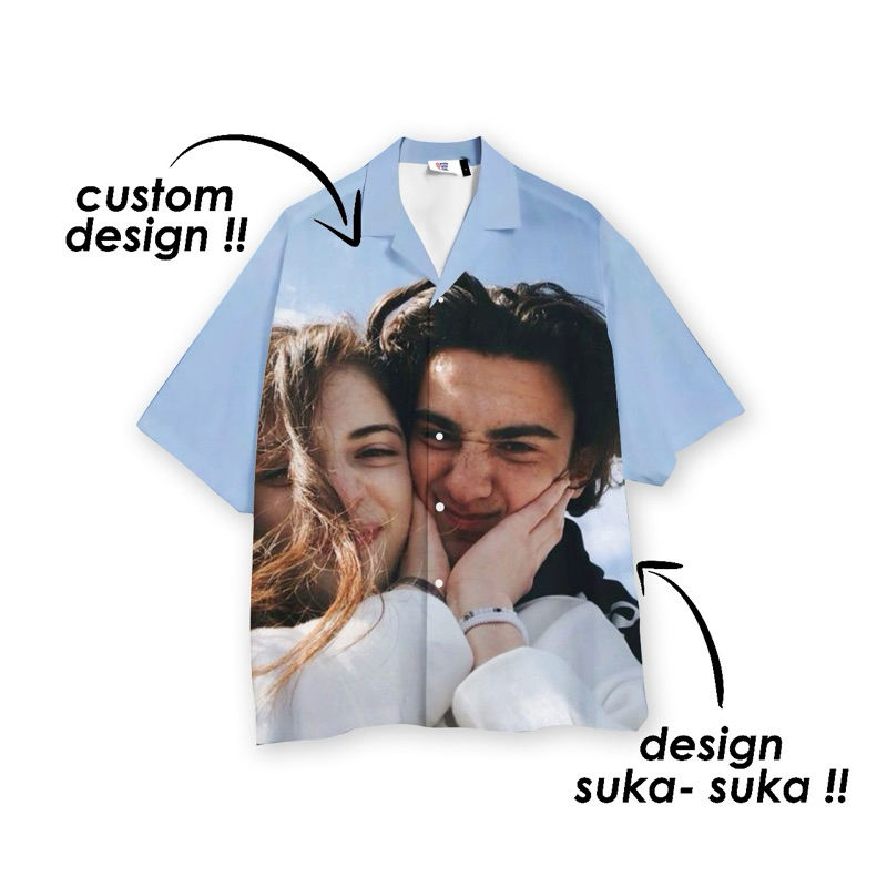 Jual volkleur - custom kemeja design suka - suka | Shopee Indonesia
