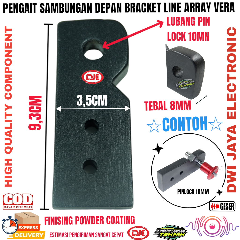 Jual Pengait Sambungan Depan Bracket Line Array Vera | Shopee Indonesia Jual Pengait Sambungan Depan Bracket Line Array Vera | Shopee Indonesia