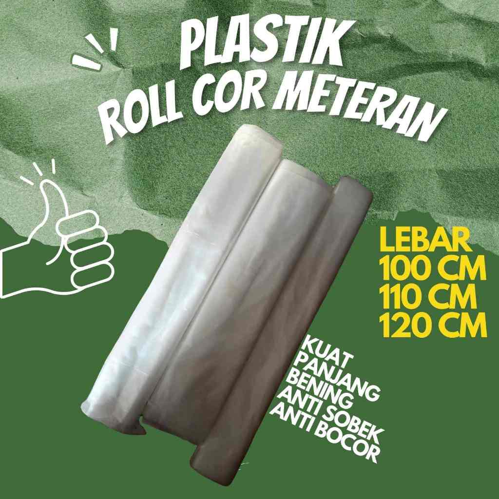Jual PLASTIK COR ROLL ORI BESAR BENING PANJANG PER METERAN RANGKAP ...