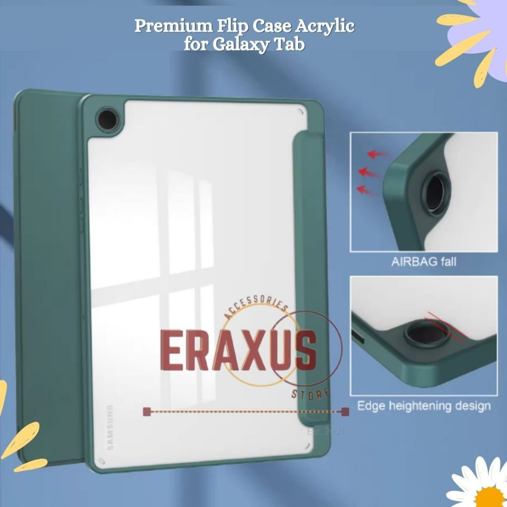 Jual [Eraxus] Flip Case Acrylic Samsung Tab S9 / S9FE / S9FE PLUS / S9 ...