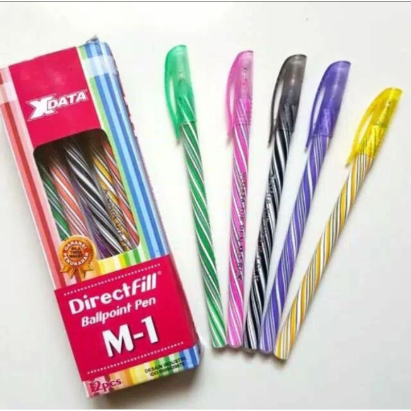Jual pen/pulpen/bolpoin ulir/lilin M1/M2 XDATA | Shopee Indonesia