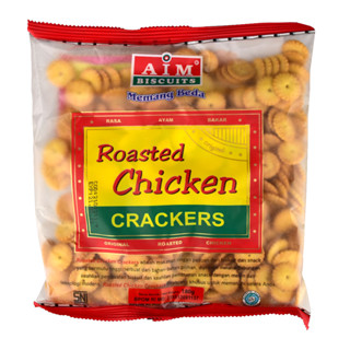 Jual Biskuit Kraker Asin Rasa Jagung Bakar Ayam Bakar AIM Crackers ...
