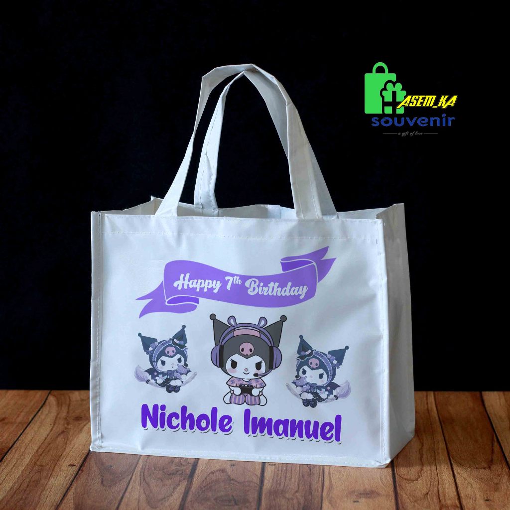 Jual Sweetie Goodie Bag Ultah Anak Exclusive Ulang Tahun Custom Nama ...