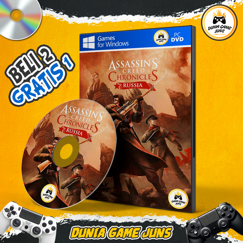 Jual Assassins Creed Chronicles Russia | AC Chronicles Russia | CD/DVD ...