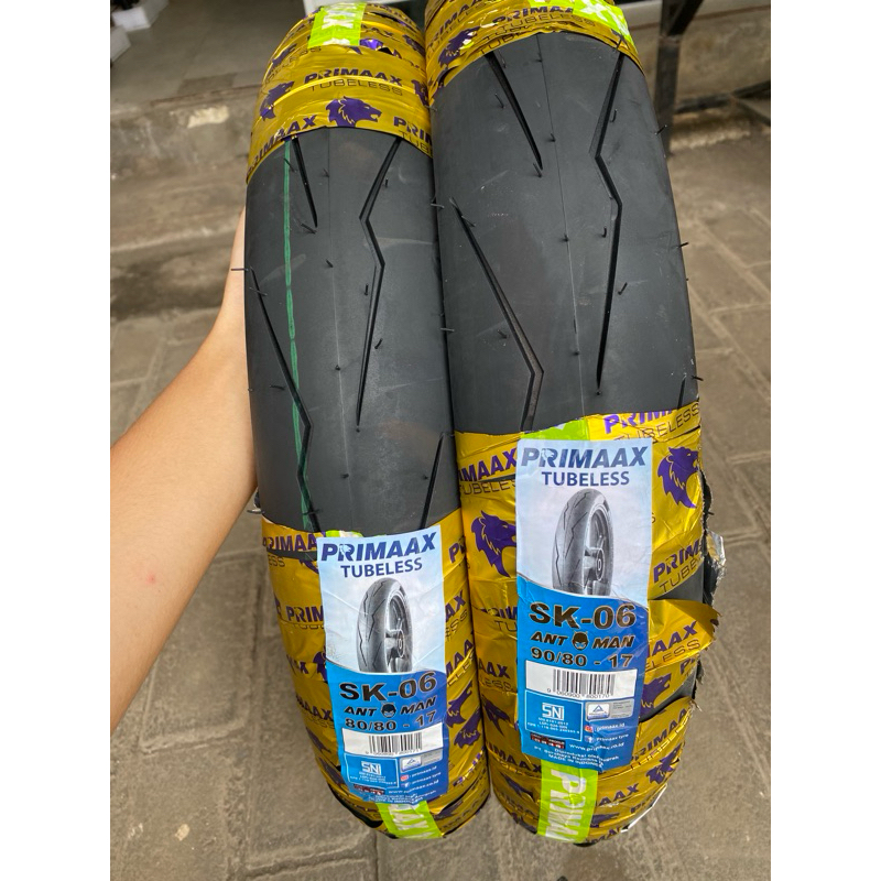 Jual BAN PRIMAX SK06 90/80 80/80 RING 17 BAN PRIMAK SK 06 MODEL DIABLO ...