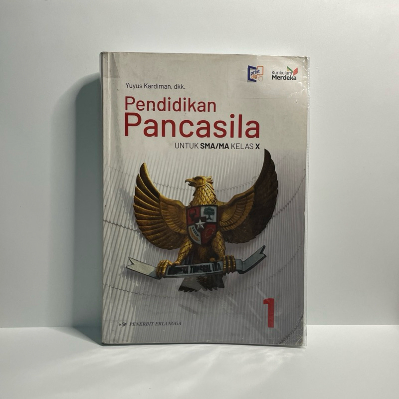 Jual Buku Pendidikan Pancasila Untuk SMA/MA Kelas 10 Erlangga Kurikulum Merdeka | Shopee Indonesia
