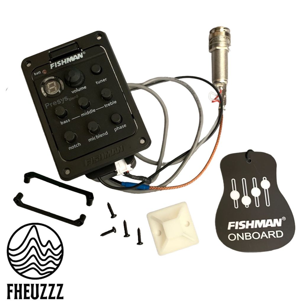Jual Equalizer Preamp Amplifier Gitar Akustik Fishman Presys Blend EQ Tuner | Shopee Indonesia