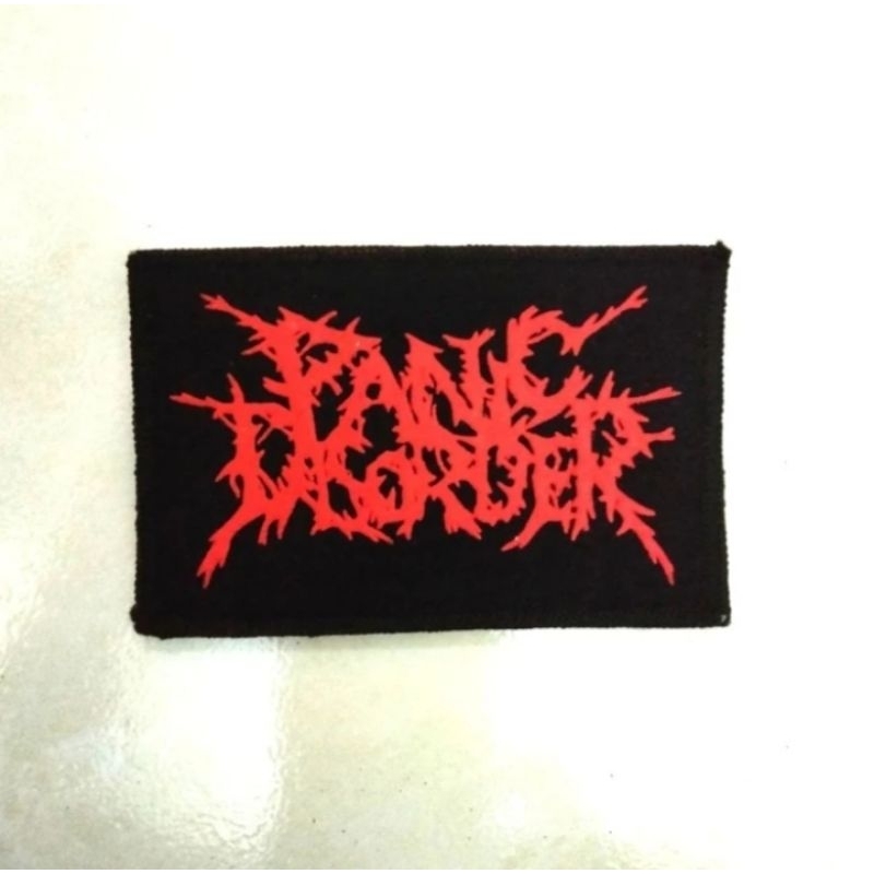 Jual Emblem sablon panic disorder | Shopee Indonesia