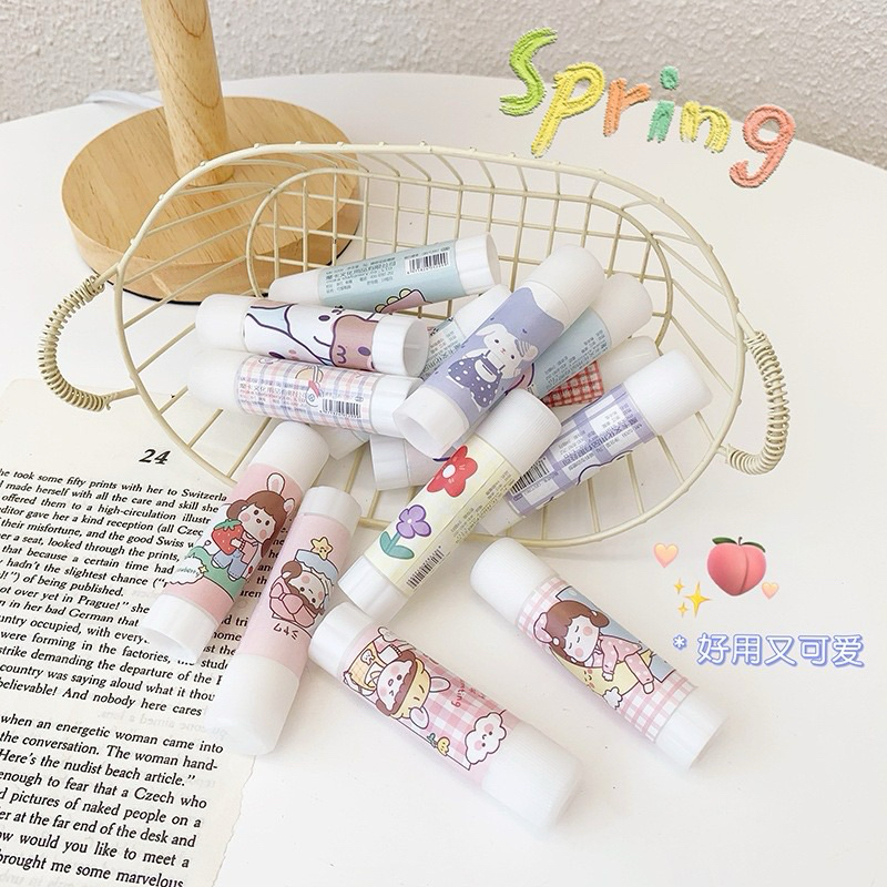 Jual Lem Perekat Kertas Padat Karakter Random Glue Stik Lem Stik ...