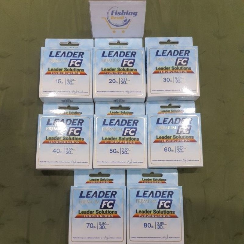 Jual Senar Leader FC Premium Fluorocarbon 100% by ART Solusi Leader | Shopee Indonesia