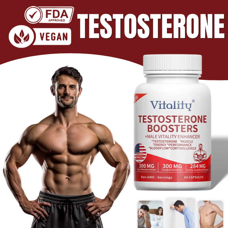 Jual TESTOSTERON, meningkatkan daya tahan, kekuatan otot dan energi ...