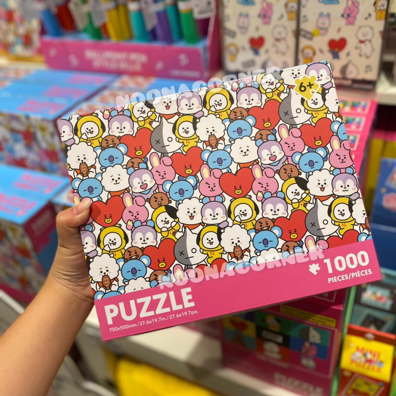 Jual Miniso x BT21 ‼️ BIG Puzzle 1000 pcs BT21 Collections (27.6 x 19.7 cm) | Shopee Indonesia