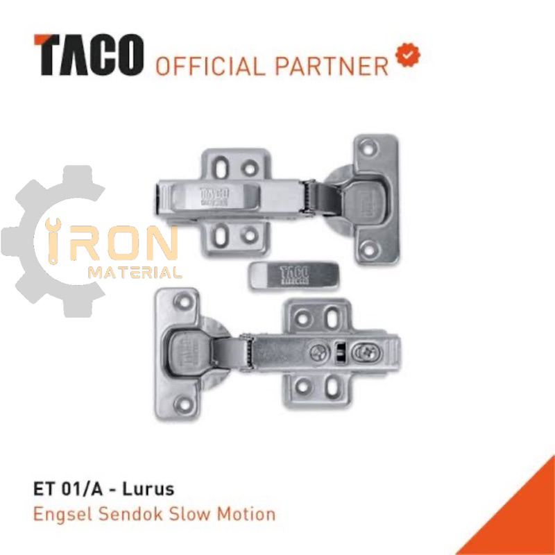 Jual Engsel Sendok TACO Slow Motion - ET 01 A/B/C harga per set ...