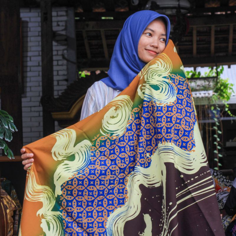 Jual Kain Batik Asli Modern Kekinian | Shopee Indonesia