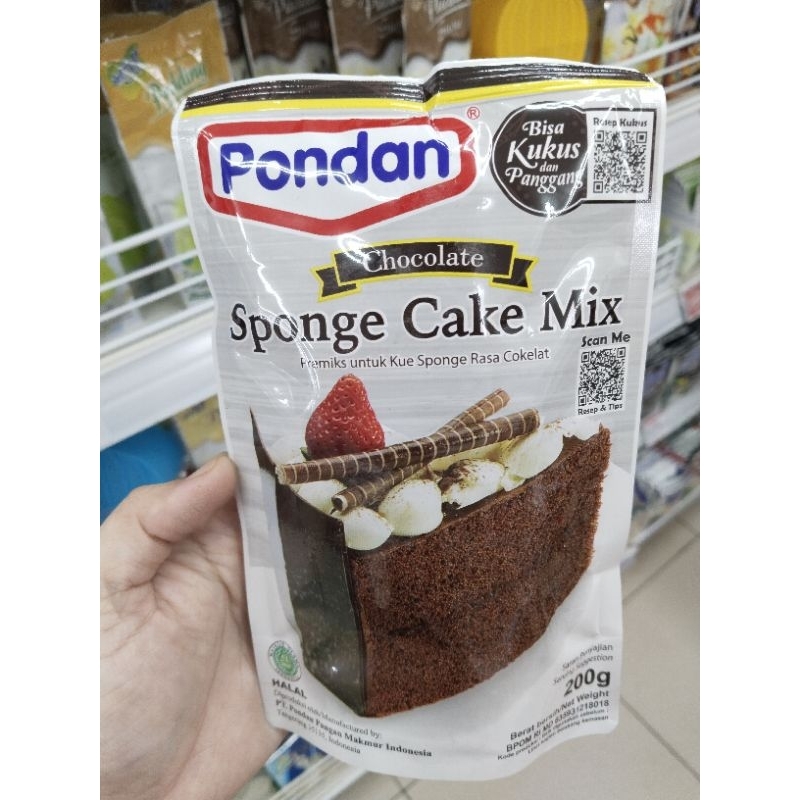 Jual PONDAN SPONGE CAKE mix 200gr - Premix untuk kue Sponge | Shopee ...