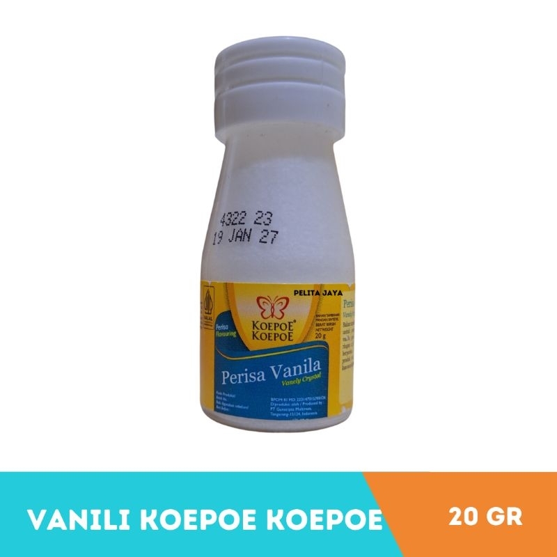 Jual VANILI bubuk Koepoe koepoe botol 20gr/ Vanilie koepoe bubuk ...