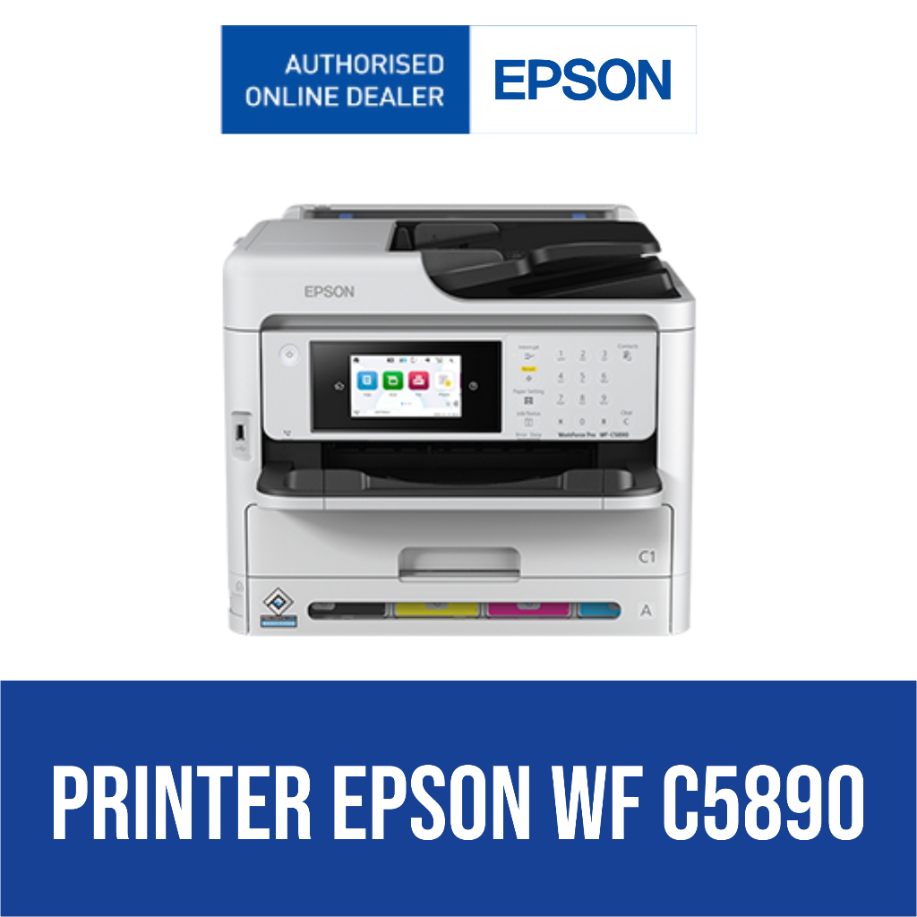 Jual Epson WorkForce Pro WF-C5890 A4 Colour Multifunction Printer ...